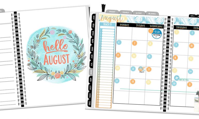 August Digital Planner Freebies! | DPC Digitals