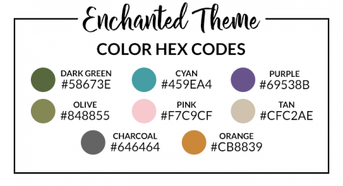 Sticker Set Hex Codes | DPC Digitals